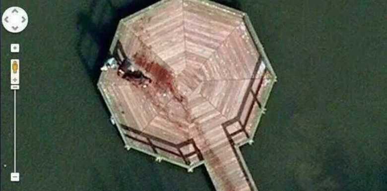 13 Aterradoras Im genes Captadas Por Google Maps Mundo Seriex